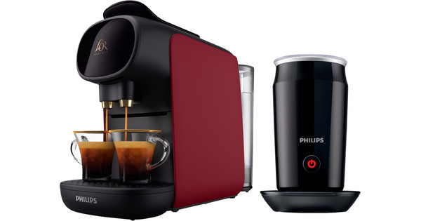 Philips L'OR Barista Sublime LM9012/50 Rouge + Mousseur à Lait ...