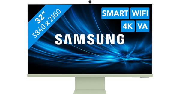 Samsung LS32BM80GUUXEN Smart Monitor M8 Green - Monitors - Coolblue