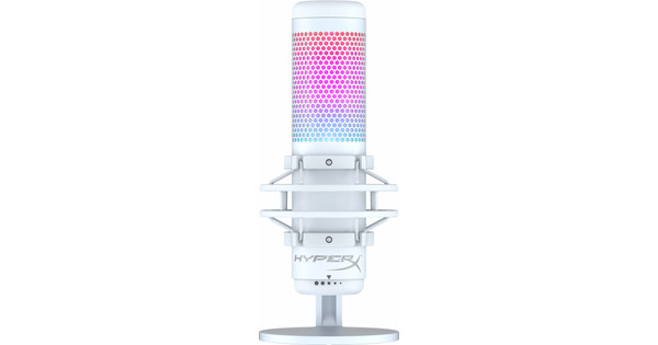 HyperX QuadCast S Microphone White - Coolblue - Before 23:59, delivered ...