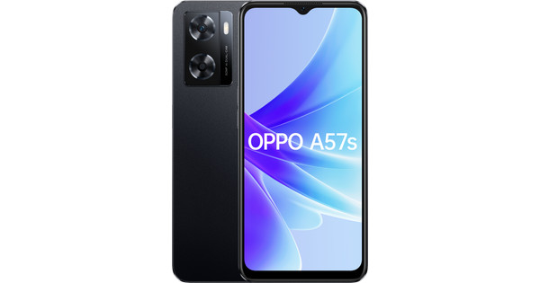 OPPO A57s 128GB Zwart - Coolblue - Voor 23.59u, morgen in huis