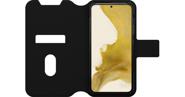 Otterbox Strada Via Samsung Galaxy S22 Plus Book Case Cuir Noir ...