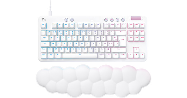 Logitech G713 Gaming Keyboard Linear White AZERTY - Coolblue - Before ...