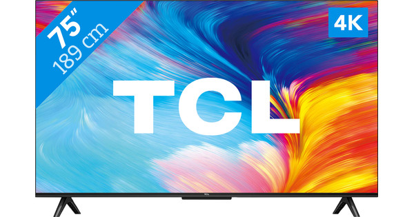 TCL 75P635 (2022) - Coolblue - avant 23:59, demain chez vous