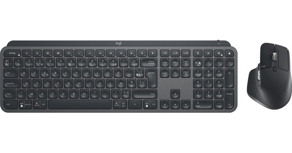 Logitech MX Keys Keyboard + MX Master 3S Graphite AZERTY - Coolblue ...