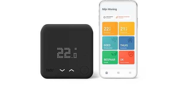 Tado Smart Thermostat Multi-Zone Black (expansion) - Coolblue - Before ...