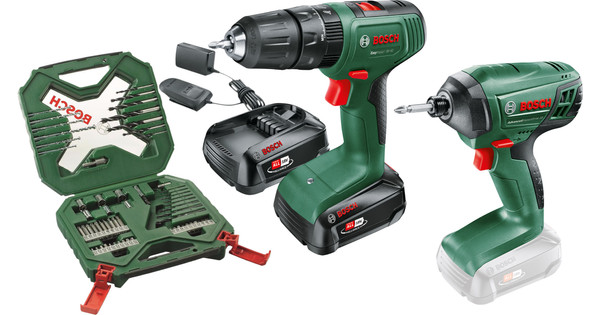 Bosch DIY Set Combiné Impact sans Fil 2 Pièces - Coolblue - avant 23:59 ...