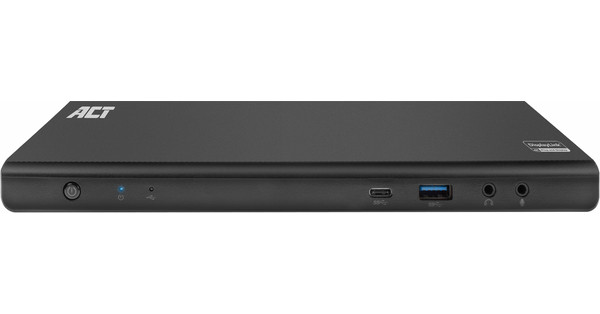 ACT USB-C Triple 4K Docking Station ac7048 - Coolblue - Voor 23.59u ...