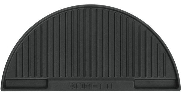 Boretti BBQ Bakplaat half-moon Ceramica Medium gietijzer - Coolblue ...