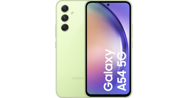 Samsung Galaxy A54 128GB Groen 5G - Gsm's - Coolblue