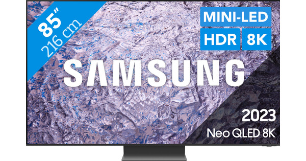 Samsung Neo QLED 8K 85QN800C (2023) - Coolblue - Before 23:59 ...