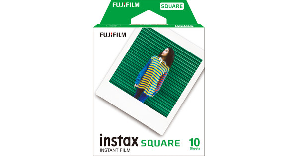Fujifilm Instax Film Square WW1 (10 Pièces) - Coolblue - avant 23:59 ...