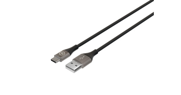 BlueBuilt Usb A naar Usb C Kabel 1,5m Nylon Zwart - Coolblue - Voor 23 ...