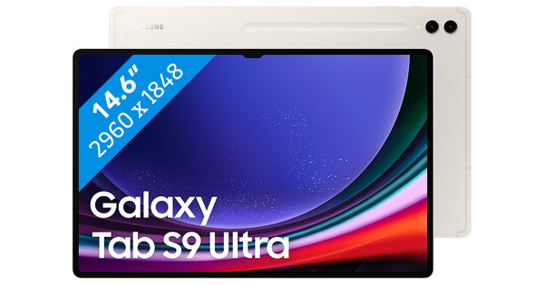 Samsung Galaxy Tab S9 Ultra 14,6 pouces 256 Go Wifi Crème - Coolblue - avant 23:59, demain chez vous