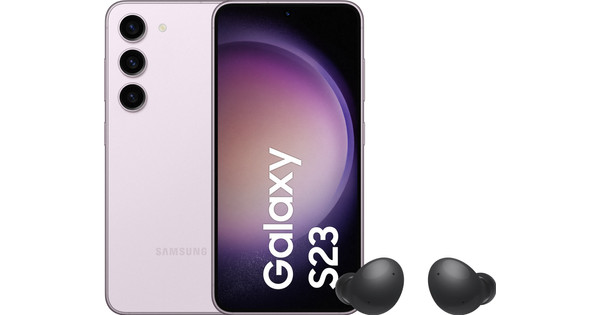 Samsung Galaxy S23 256 Go Rose 5G + Galaxy Buds 2 Noir - GSM - Coolblue