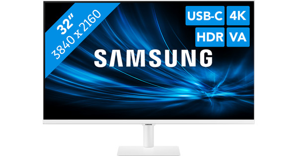 Samsung LS32BM701UPXEN Smart Monitor M7 Wit - Monitoren - Coolblue