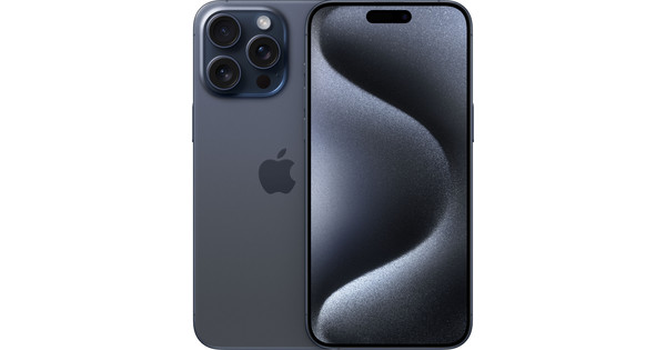 Apple iPhone 15 Pro Max 256 Go Titane Bleu - Coolblue - avant 23:59 ...