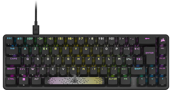 Corsair K65 Pro Clavier Gamer Mini AZERTY - Coolblue - avant 23:59 ...