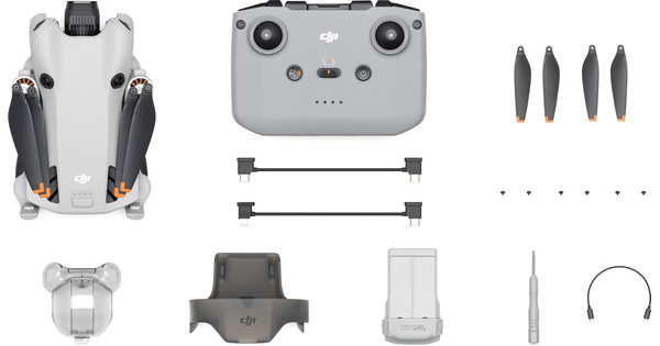 DJI Mini 4 Pro + Remote Controller - Coolblue - Voor 23.59u, morgen in huis