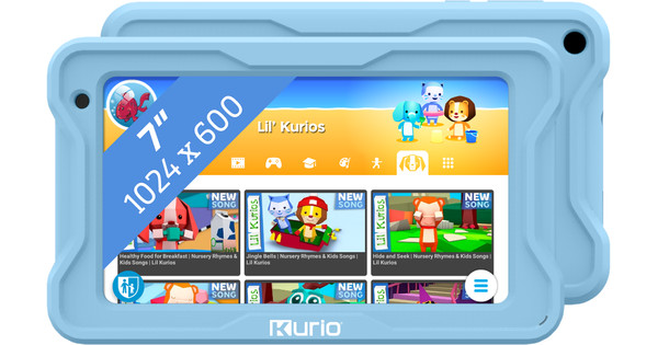 Kurio Tab Lite 32GB Blue - Coolblue - Before 23:59, delivered tomorrow