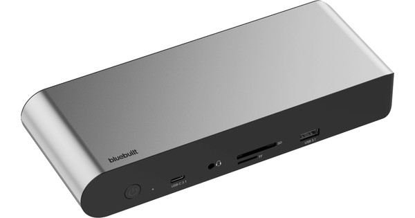 BlueBuilt DisplayLink Docking Station Pro met USB-C - Coolblue - Voor ...