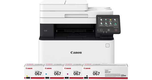 Canon I-SENSYS MF655CDW + 1 Extra Set Toner Cartridges - Coolblue ...