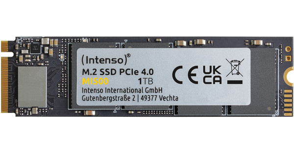 Intenso MI500 1 To NVMe SSD - Coolblue - avant 23:59, demain chez vous