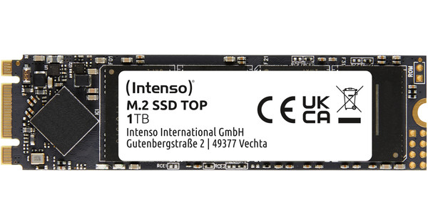 Intenso TOP 1 To M.2 SATA SSD - Coolblue - avant 23:59, demain chez vous