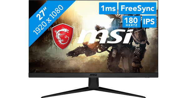 MSI G2712F - Monitors - Coolblue
