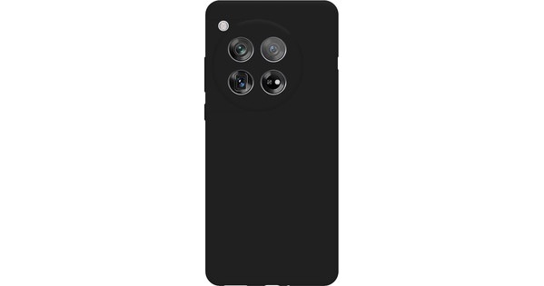 Just in Case Soft Design OnePlus 12 Back Cover Noir - Coolblue - avant ...