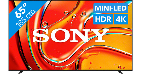 Sony 65'' Bravia 7 4K QLED XR Mini-led (2024) - Coolblue - Voor 23.59u, morgen in huis