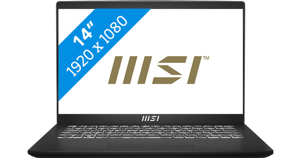 MSI Modern 14 C12M-476BE AZERTY - Coolblue - Before 23:59, delivered ...