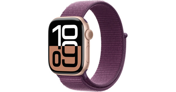 Apple Watch Series 10 42mm Rose Gold Sport Watch Strap - Coolblue ...