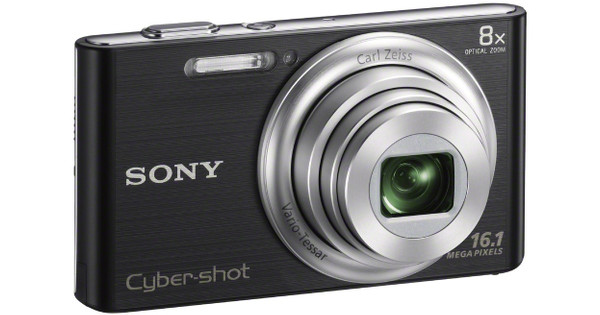 Sony CyberShot DSC-W730 zwart - Coolblue - Voor 23.59u, morgen in huis