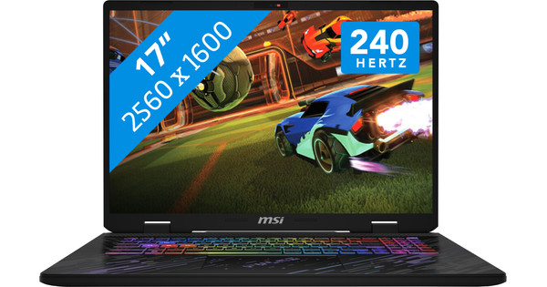 MSI Pulse 17 AI C1VFKG-082BE - Coolblue - Voor 23.59u, morgen in huis