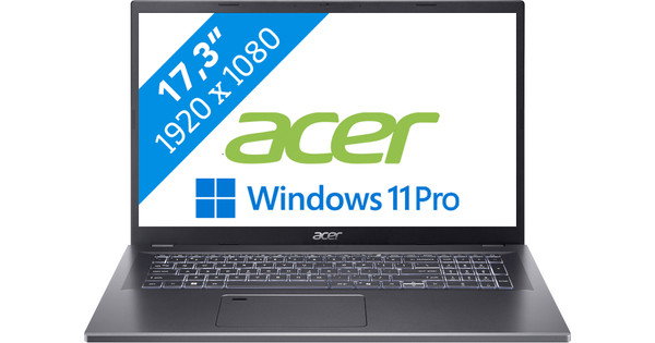Acer Aspire 17 Pro A17-51M-73LQ Azerty - Coolblue - Voor 23.59u, morgen ...
