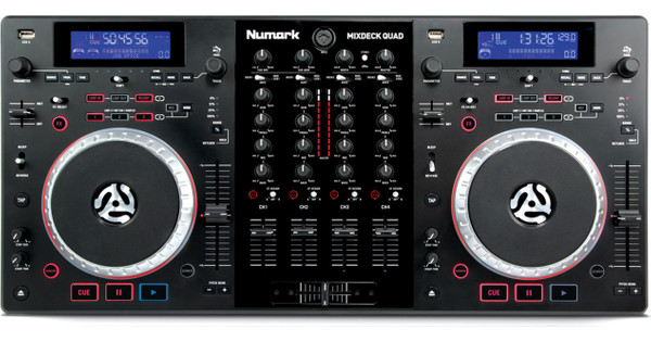 Numark Mixdeck Quad - Coolblue - Voor 23.59u, morgen in huis