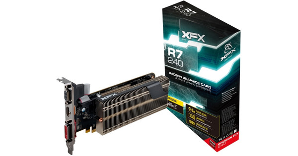 XFX Radeon R7 240 Passive - Coolblue - Voor 23.59u, morgen in huis