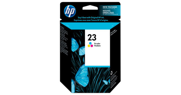 HP 23 Cartridge 3-Kleuren (C1823D) - Coolblue - Voor 23.59u, morgen in huis