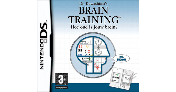 Dr. Kawashima's Brain Training Nintendo DS - Coolblue - Voor 23.59u ...