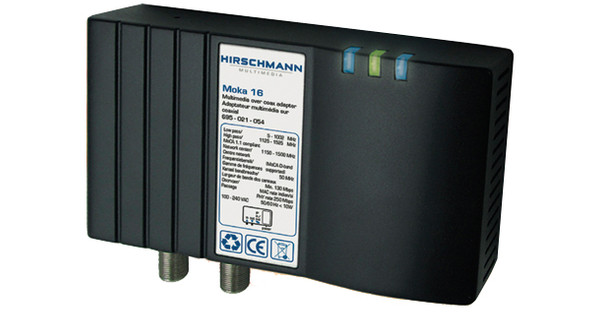 Hirschmann Moka 16 coax multimedia-adapter - Coolblue - Voor 23.59u ...
