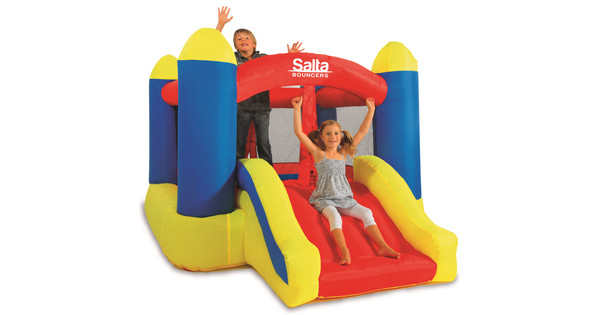 Salta Jump 'N Slide Castle - Coolblue - Voor 23.59u, morgen in huis