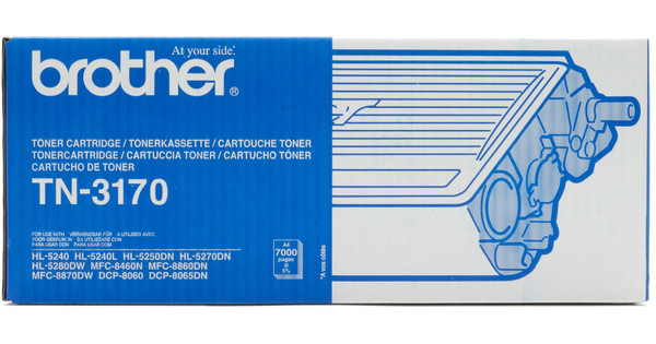Brother TN-3170 Toner High Capacity (zwart) - Coolblue - Voor 23.59u ...