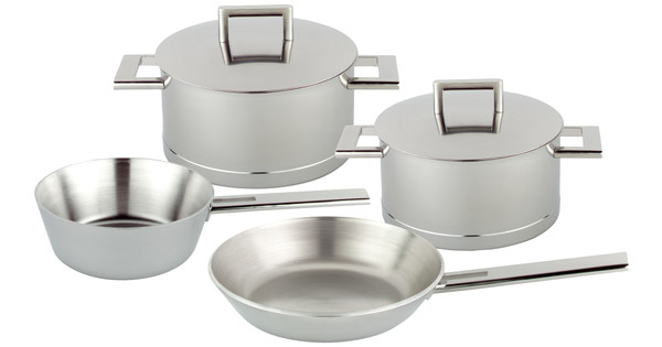 Demeyere Pannenset John Pawson Starterset 4-delig - Coolblue - Voor 23 ...