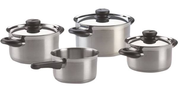 BK Carat+ 4-piece Cookware set - Coolblue - Before 23:59, delivered ...