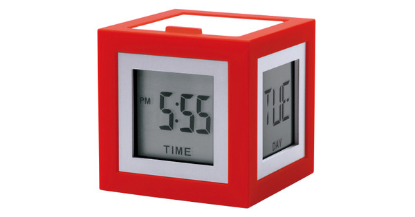 Lexon Cubissimo Rood - Coolblue - Voor 23.59u, morgen in huis