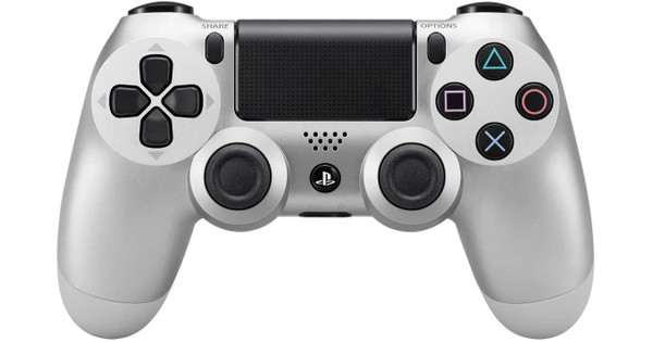 Sony DualShock 4 Controller Silver PS4 - Coolblue - Voor 23.59u, morgen ...