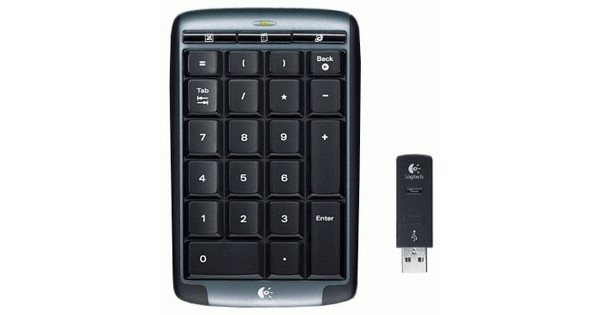 Logitech Cordless Number Pad - Coolblue - Voor 23.59u, morgen in huis
