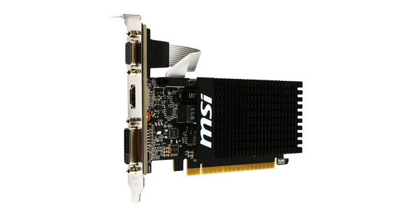 MSI GeForce GT 710 1 Go - Coolblue - avant 23:59, demain chez vous