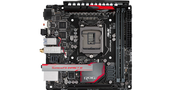 Asus ROG Z170 MAXIMUS VIII IMPACT - Coolblue - Voor 23.59u, morgen in huis