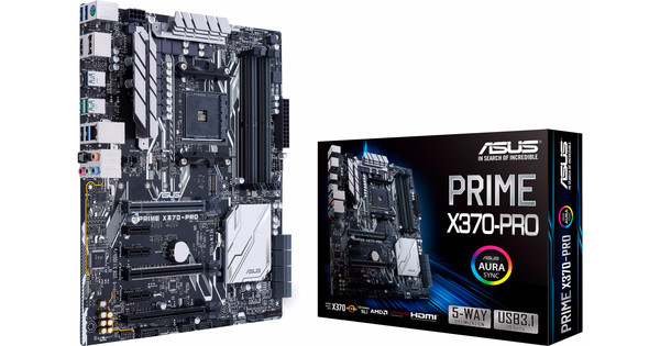 Asus Prime X370-PRO - Coolblue - Voor 23.59u, morgen in huis
